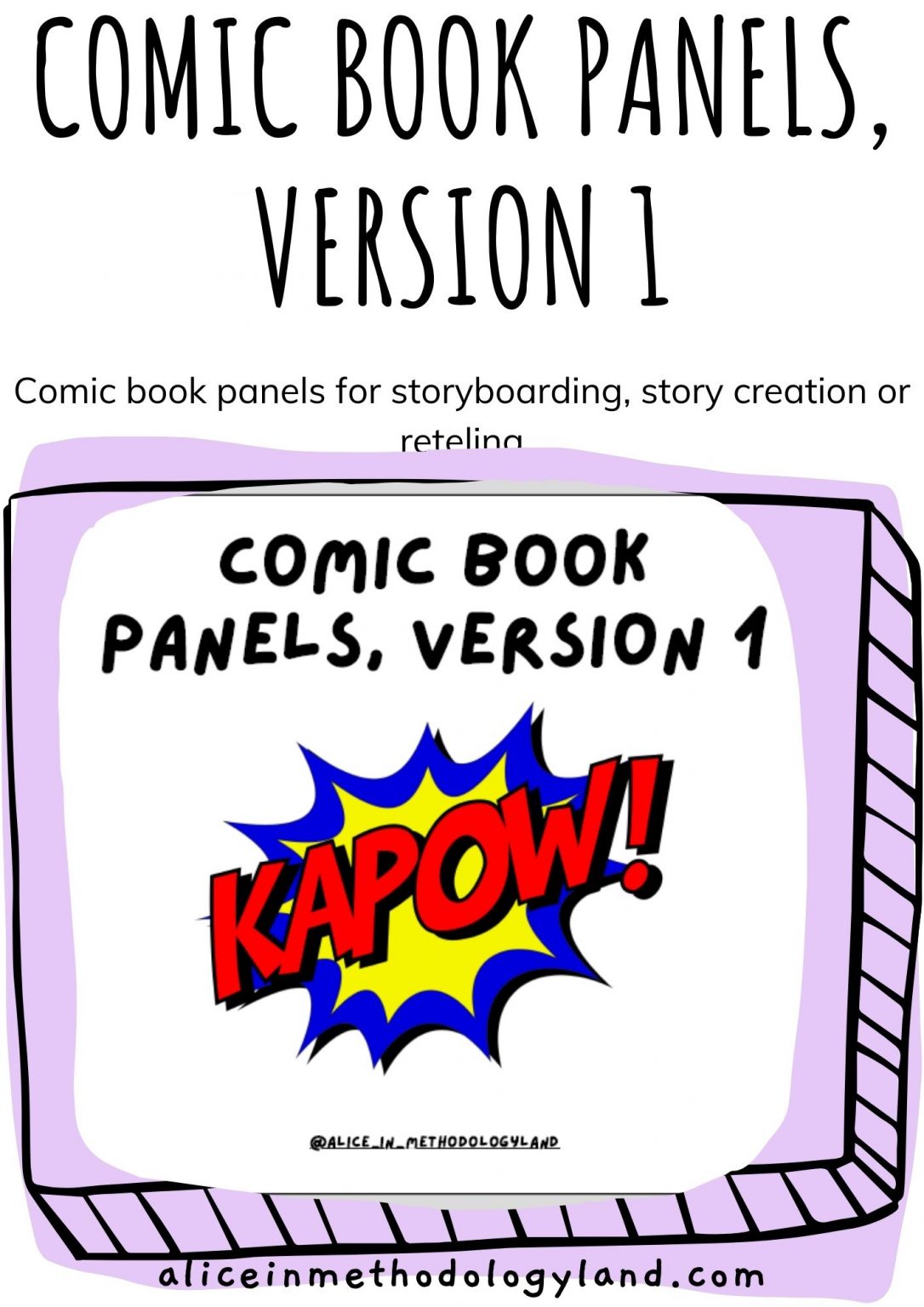 Writing drawing A Story Comic Panels Version 1 Discover Methodologyland Writing drawing A Story Comic Panels Version 1 Discover Methodologyland